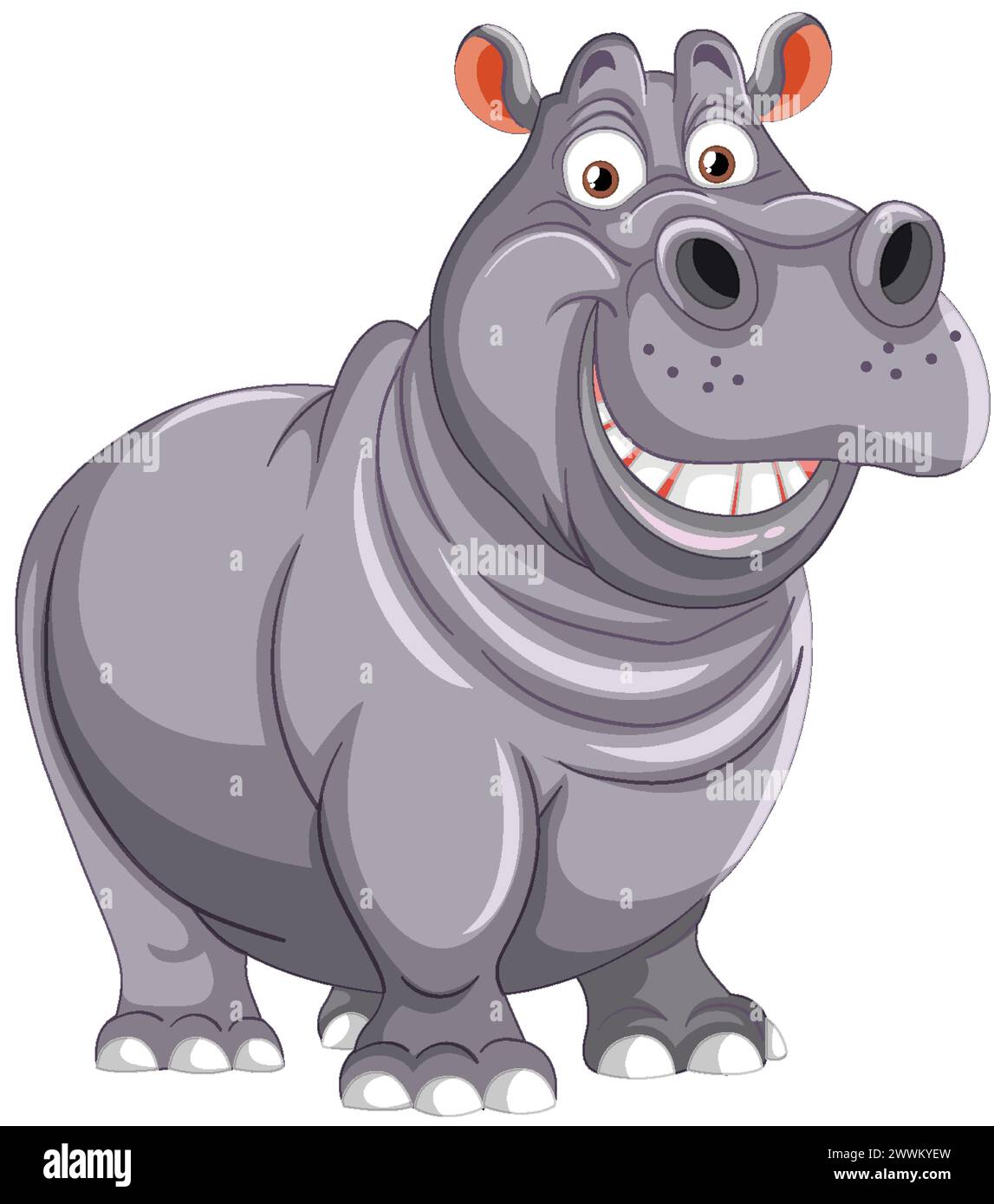 Illustration smiling horse in Stock Vector Images - Alamy