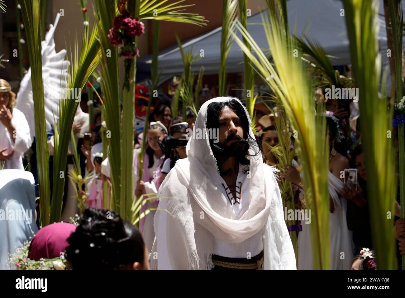 Non Exclusive: Christopher Gomez represents Christ in the 181st edition ...