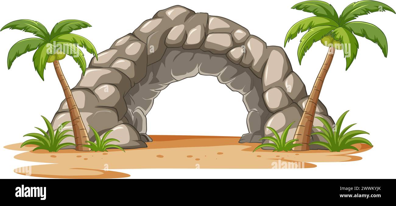 Pathway paradise Cut Out Stock Images & Pictures - Alamy