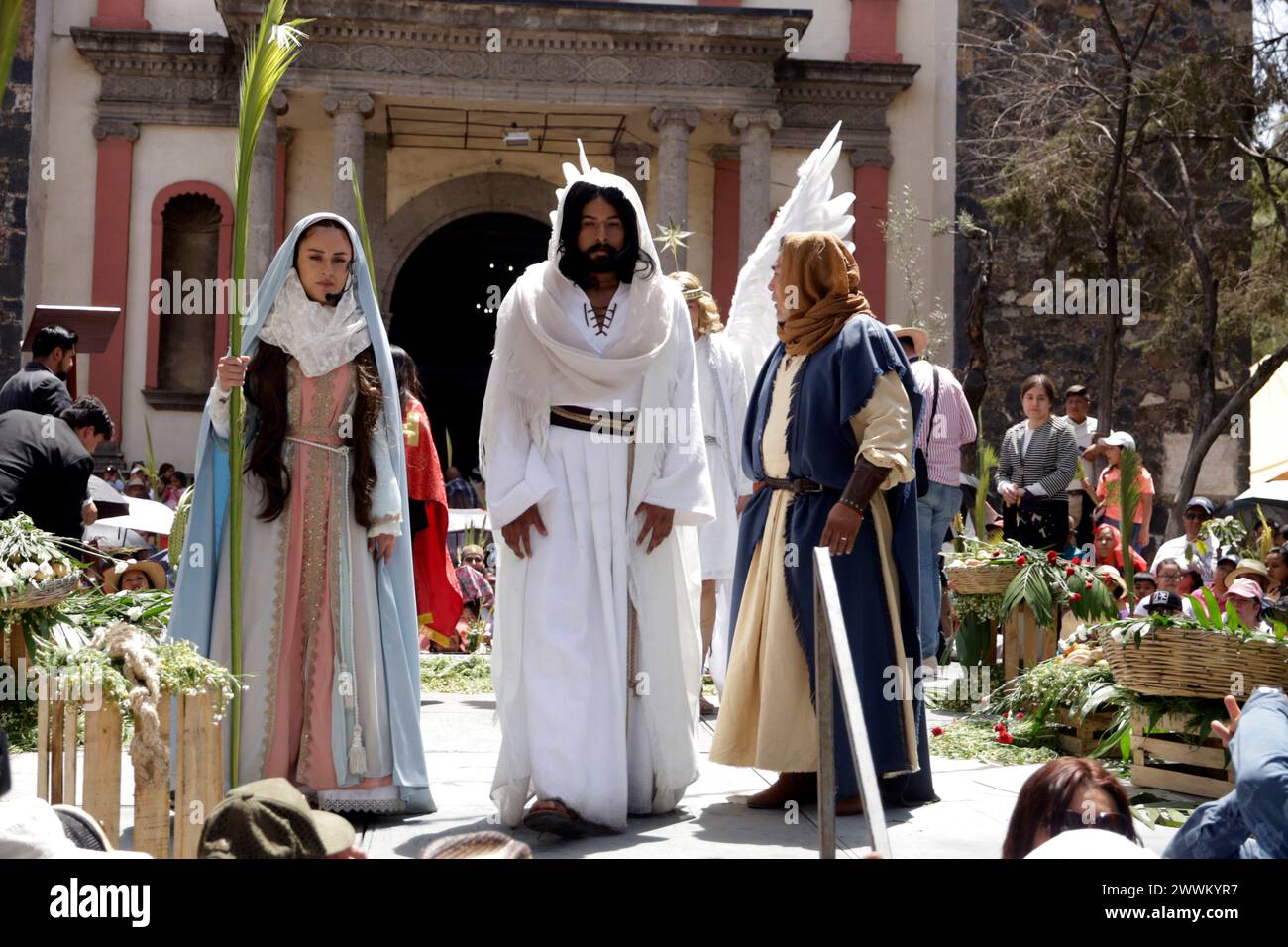 Non Exclusive: Christopher Gomez represents Christ in the 181st edition ...