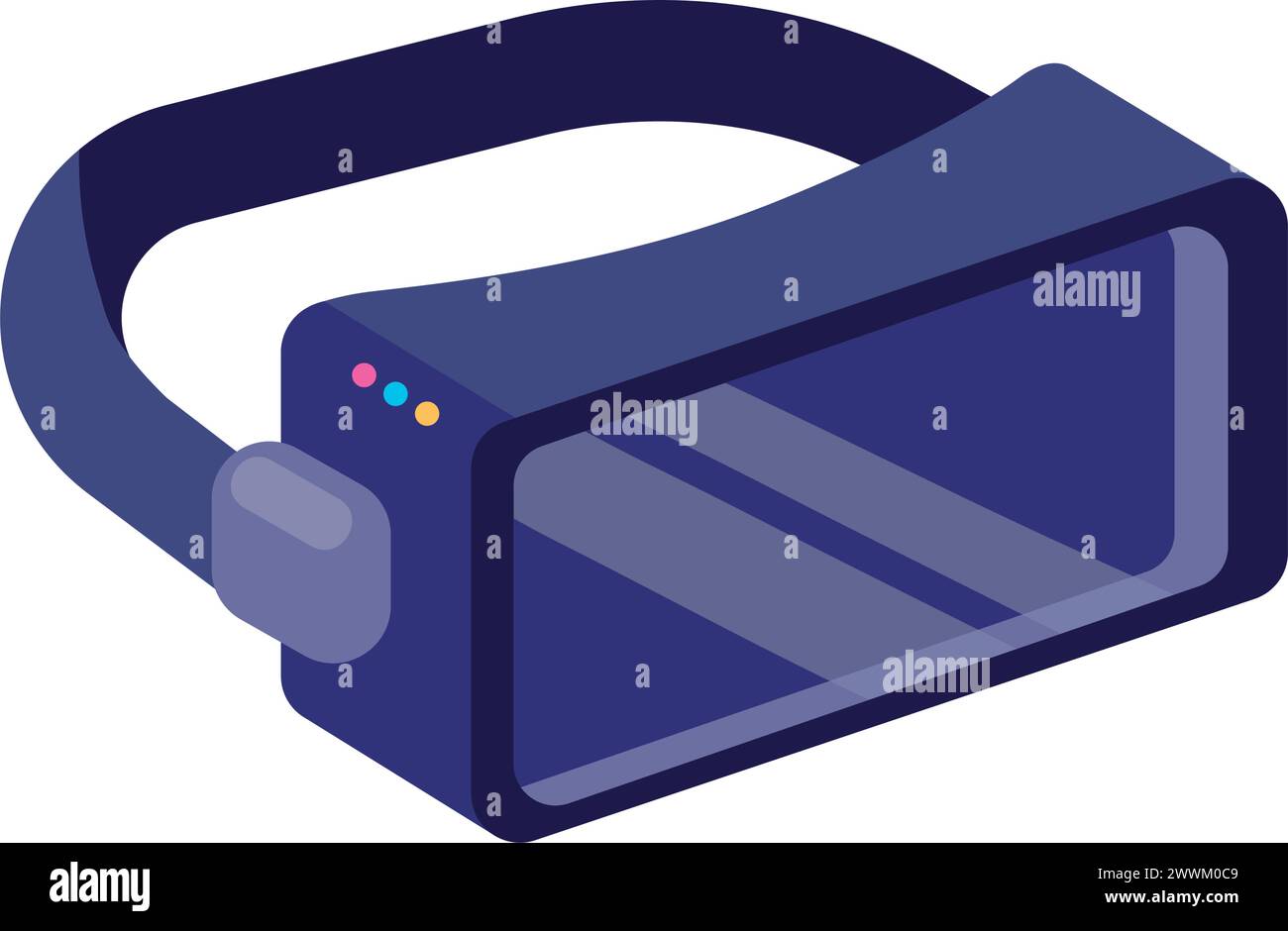 augmented reality headset Stock Vector Image & Art - Alamy