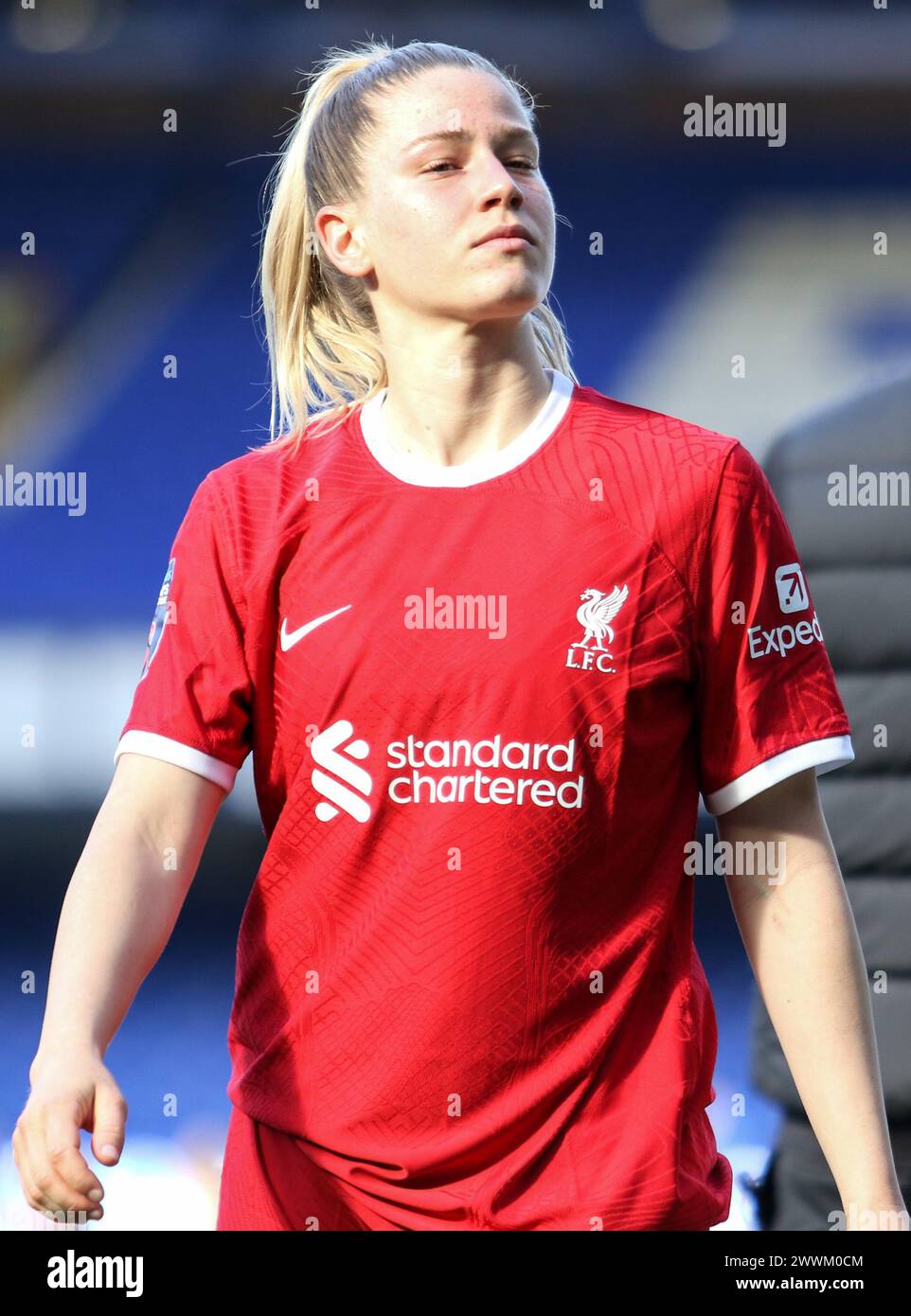 Liverpool, UK. 24th Mar, 2024. Goodison Park, Liverpool, England, March ...