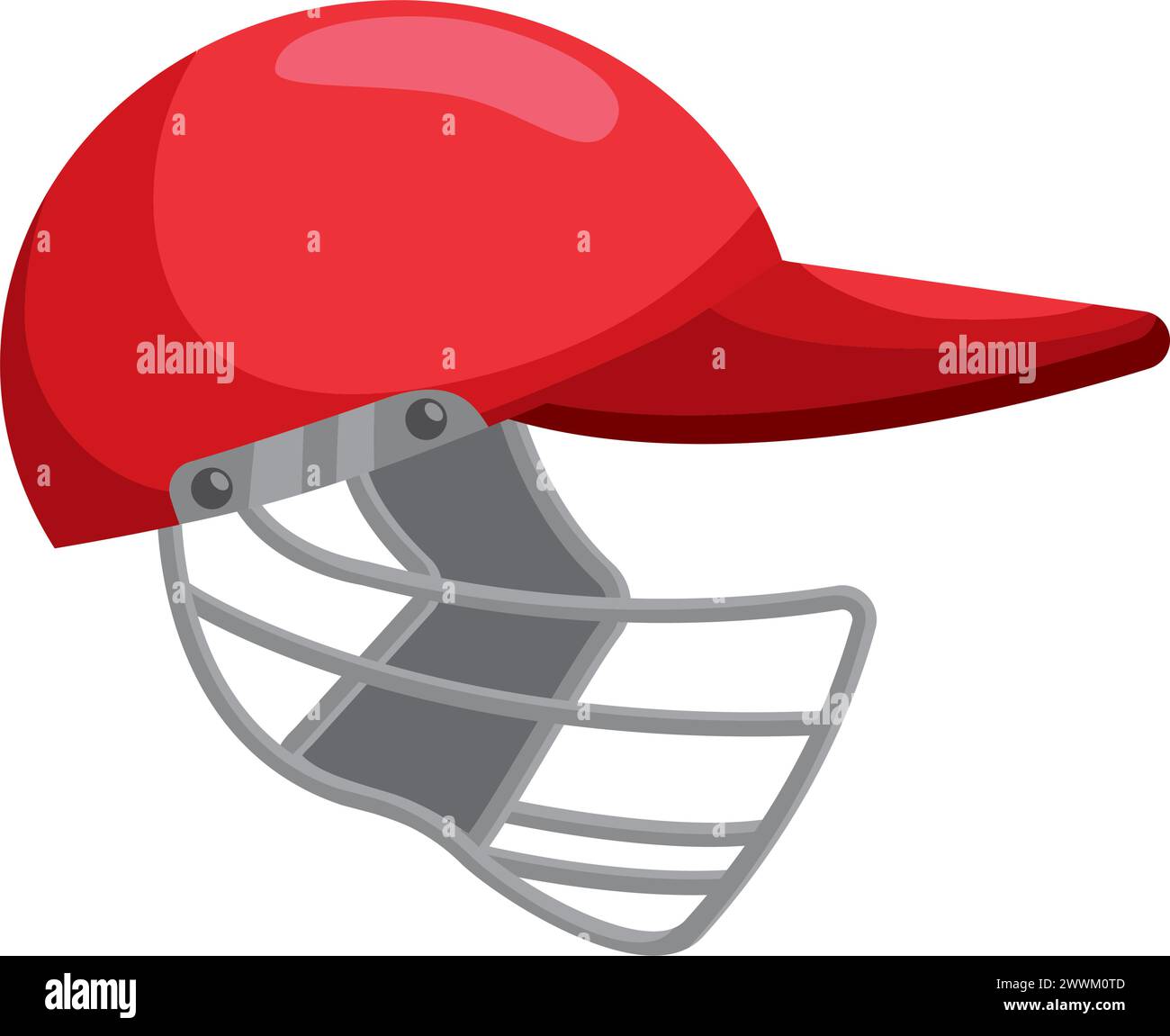 cricket helmet uniform Stock Vector Image & Art - Alamy
