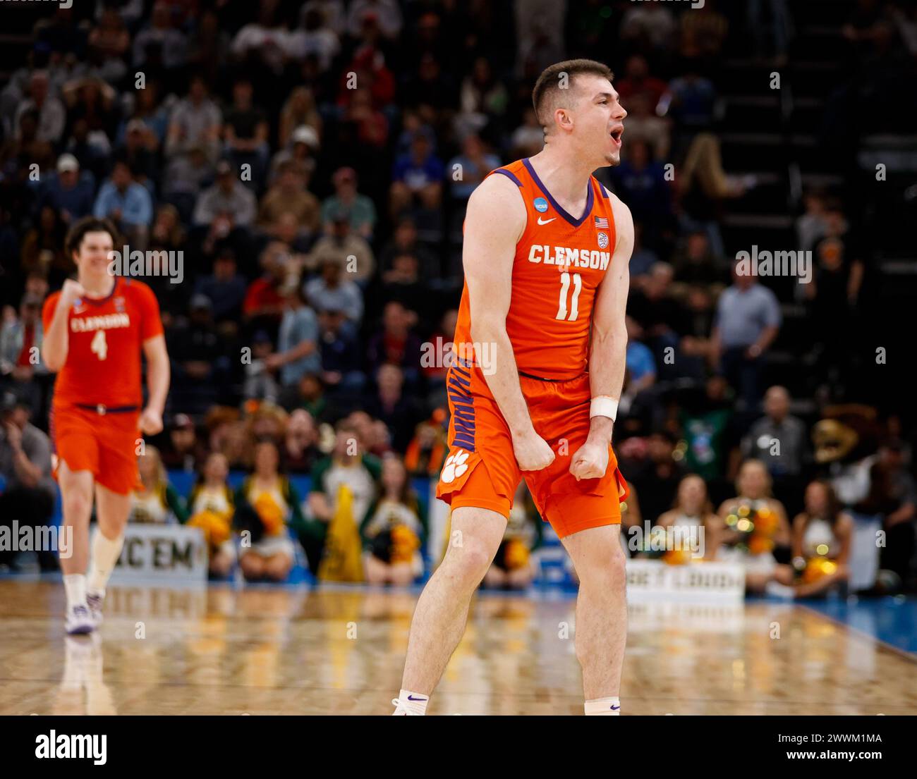 Memphis, Tennessee, USA. 24th Mar, 2024. Clemson guard JOSEPH GIRARD ...
