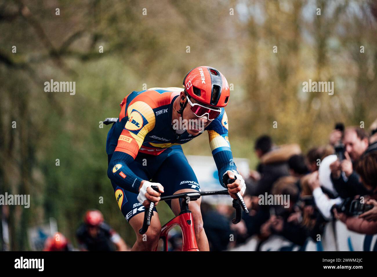 Wevelgem, Belgium. 25th Mar, 2024. Picture by Zac Williams/SWpix.com ...