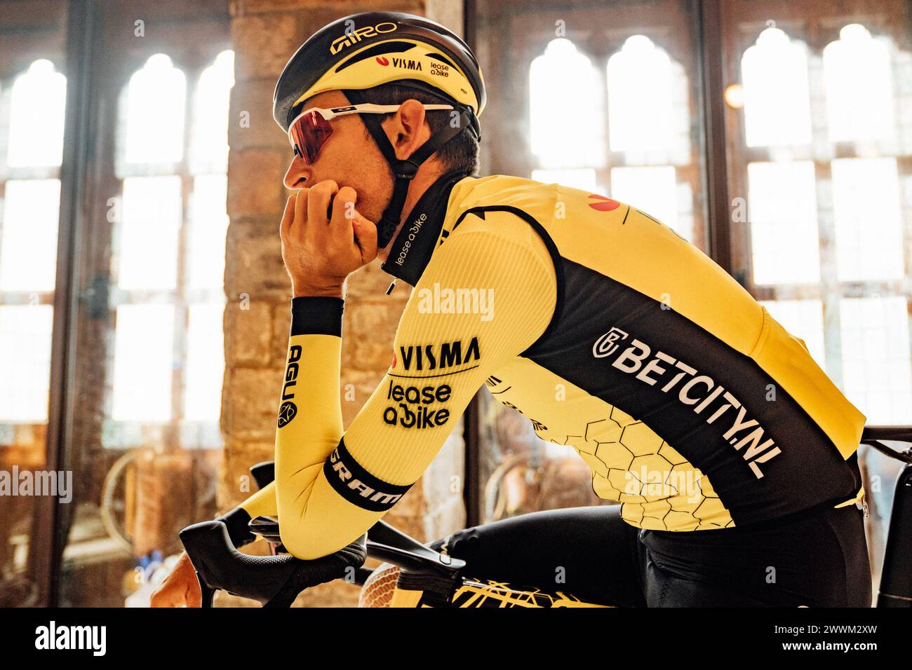 Wevelgem, Belgium. 24th Mar, 2024. Picture by Zac Williams/SWpix.com ...