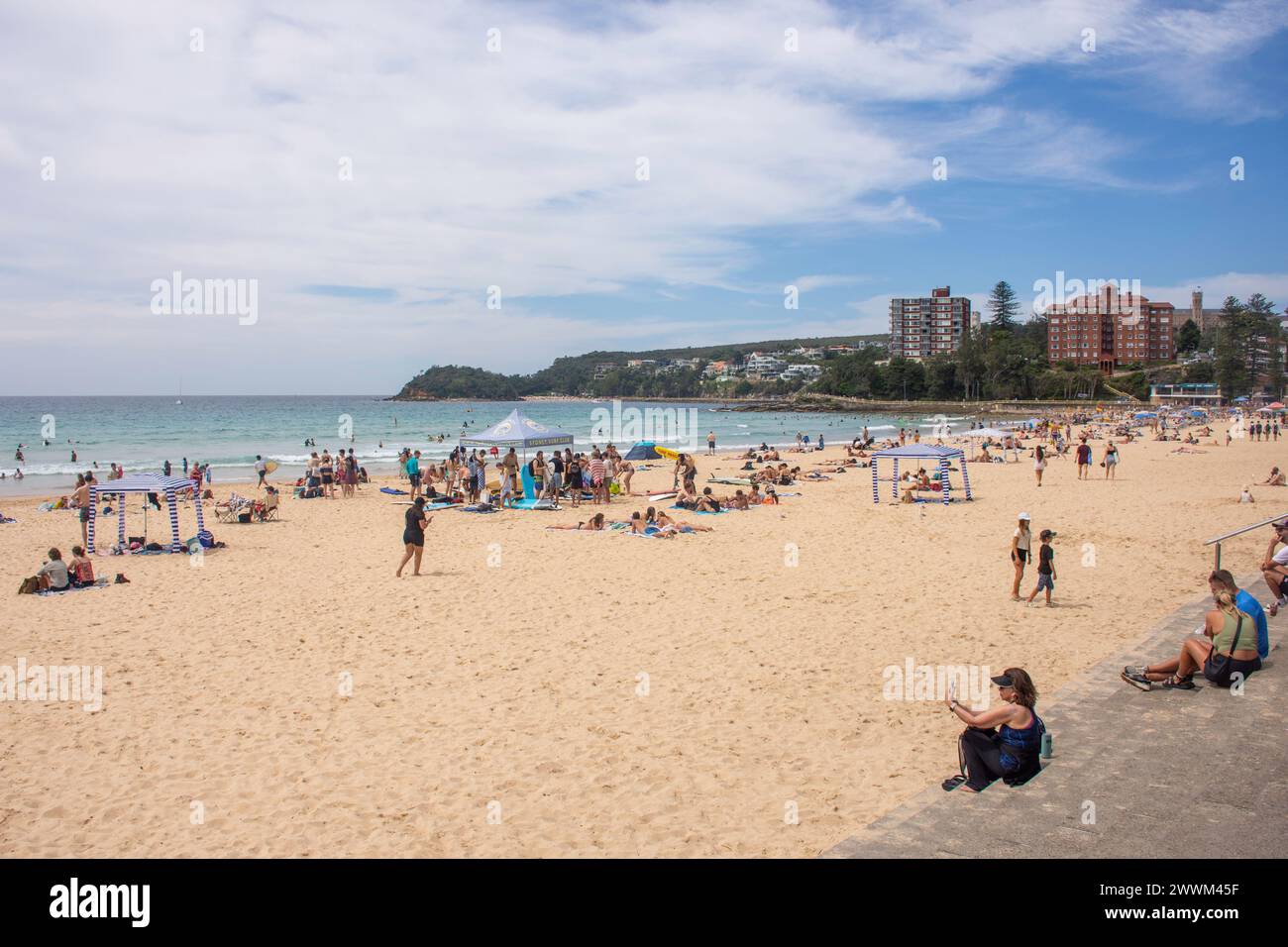 Coast coastal beaches promenade manly beach north beachfront sub hi-res ...