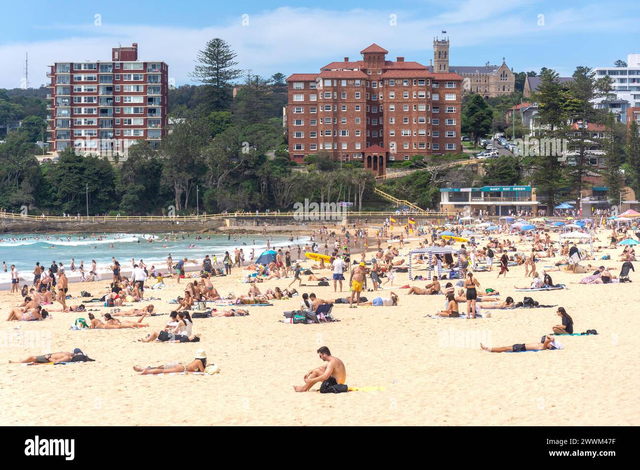 Manly Beach, Manly, North Sydney, Sydney, New South Wales, Australia ...