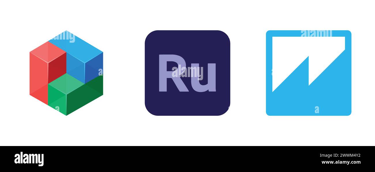 Adobe premiere cc logo Stock Vector Images - Alamy