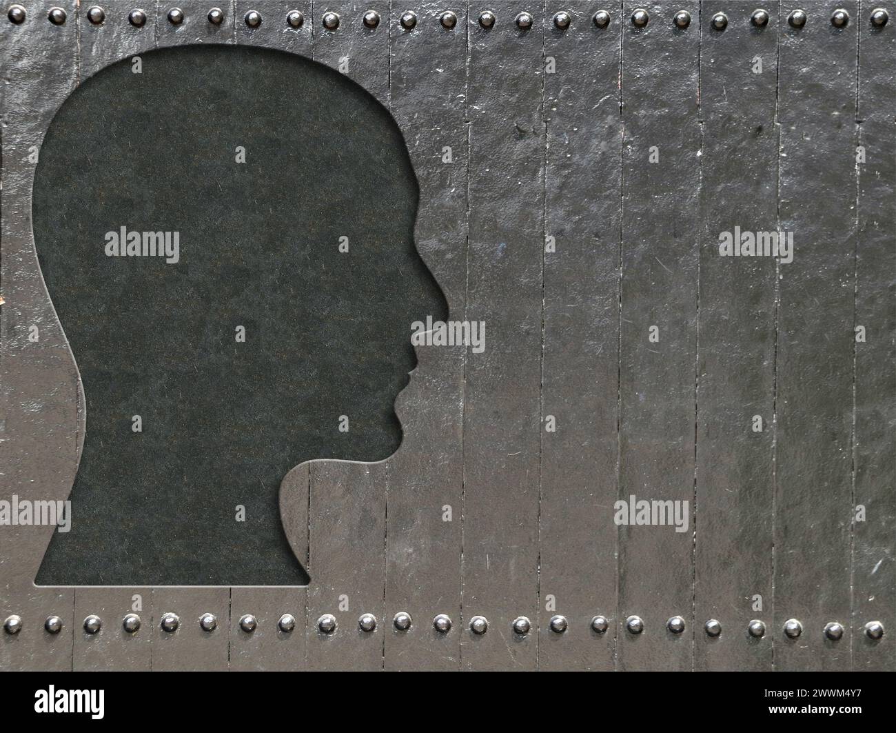 Human shaped hole in the wall hi-res stock photography and images - Alamy