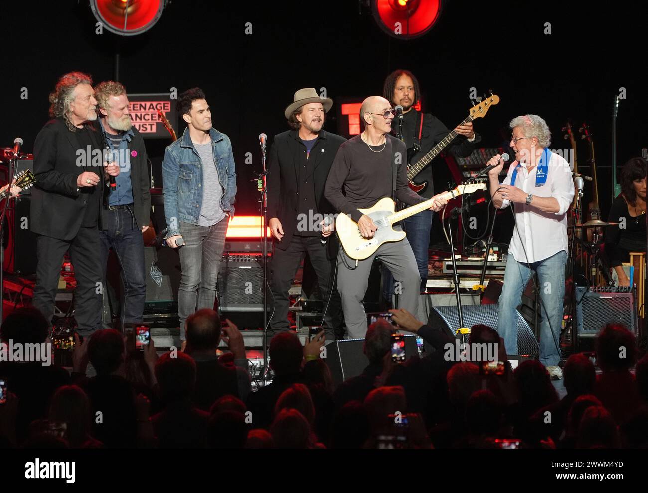 Robert Plant, Glen Hansard, Kelly Jones, Eddie Vedder, Simon Townshend ...