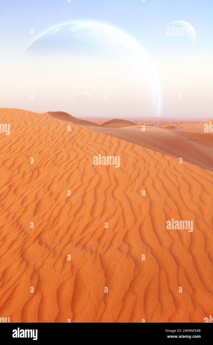 Render planets in universe hi-res stock photography and images - Alamy