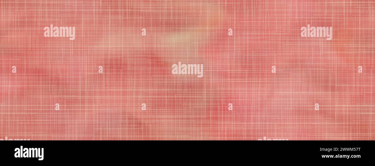 Pale red aged fabric book cover with canvas seamless texture. The old ...
