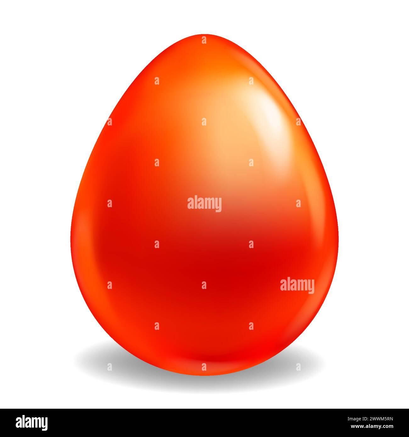 Red egg shell Stock Vector Images - Alamy