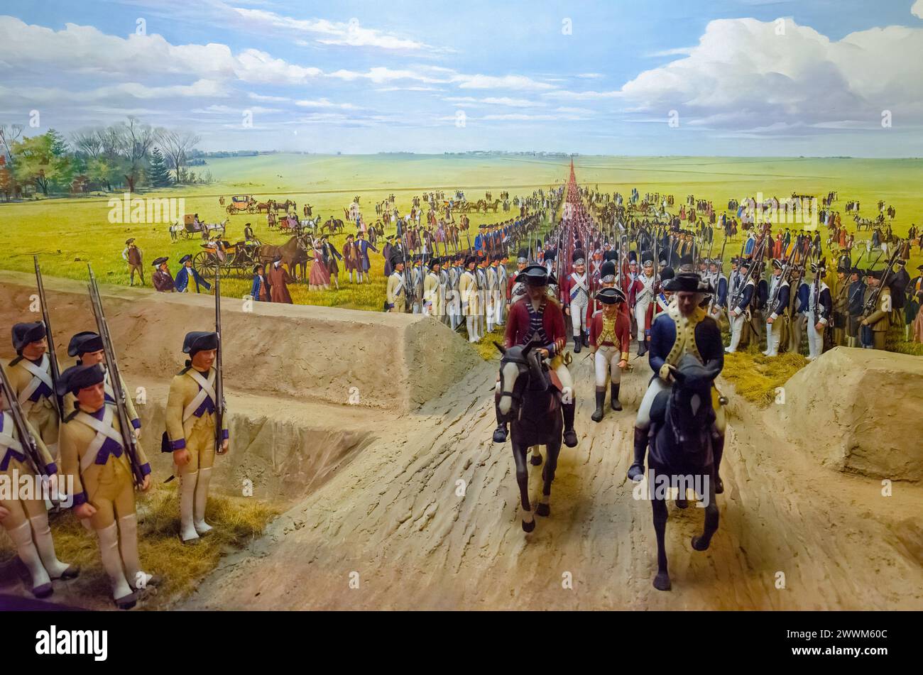 Yorktown Battlefield, Colonial National Historical Park in Virginia ...