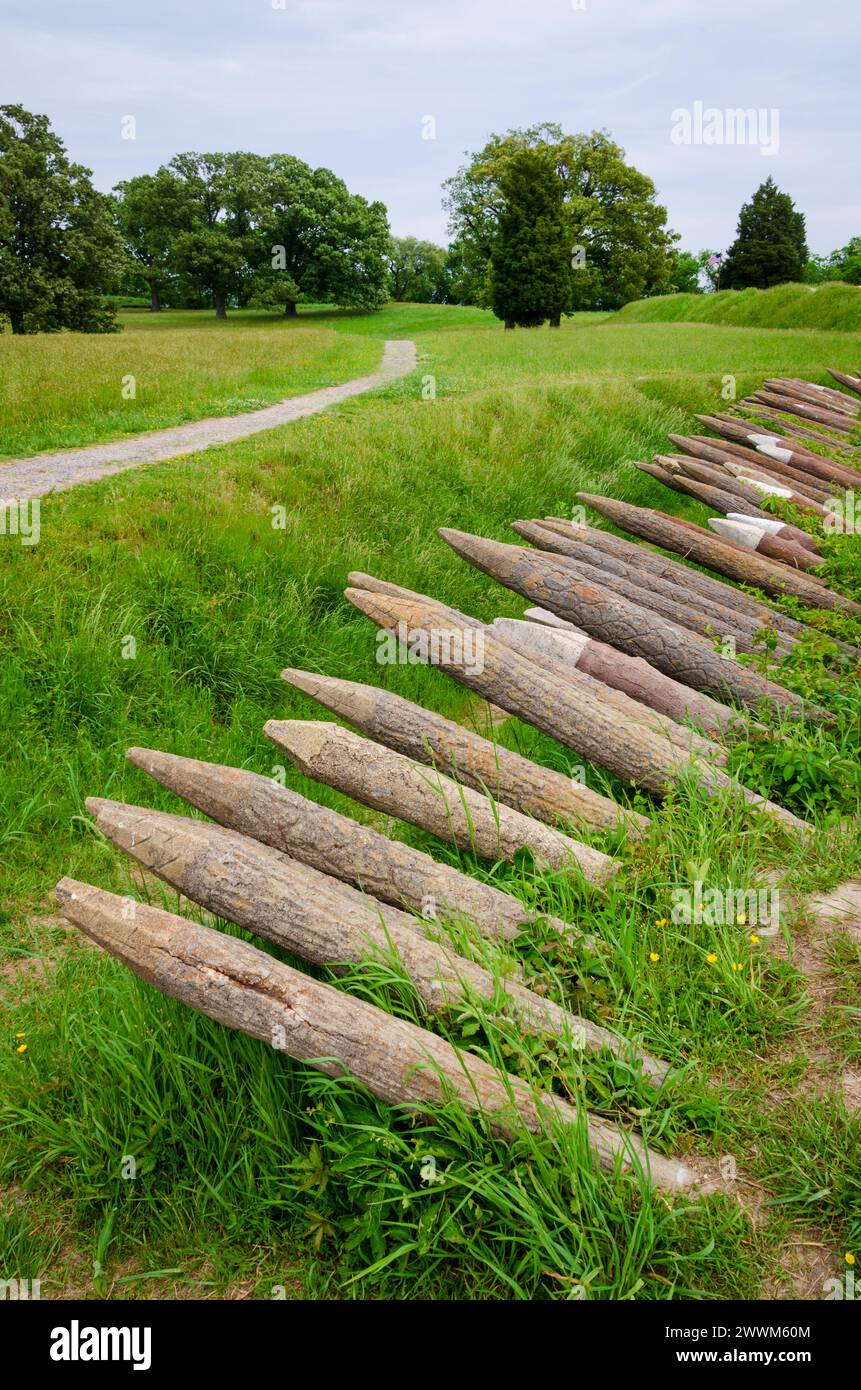 Yorktown Battlefield, Colonial National Historical Park in Virginia ...