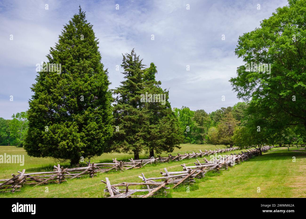 Yorktown Battlefield, Colonial National Historical Park in Virginia ...