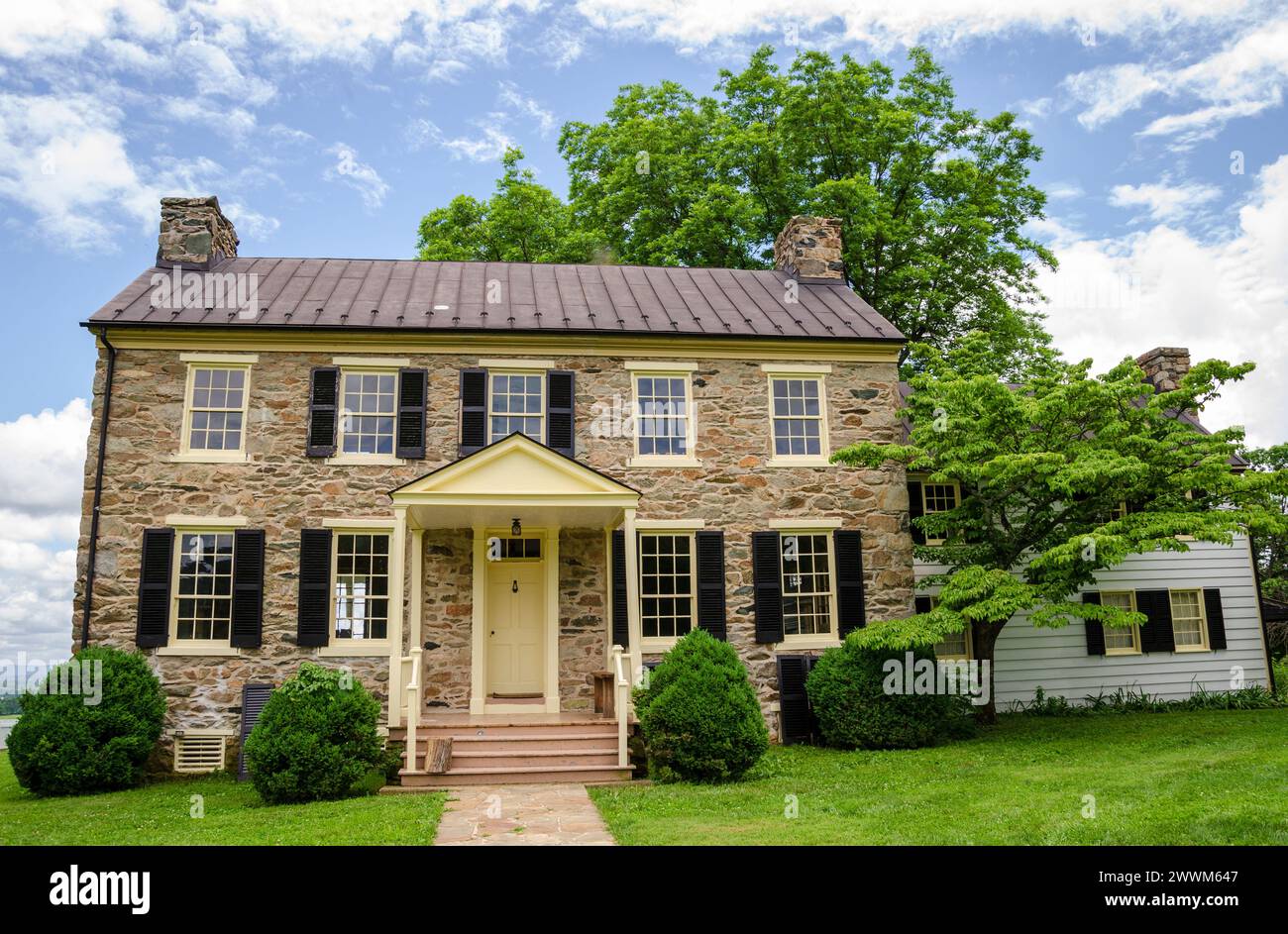 Sky Meadows State Park, Virginia in the Blue Ridge Mountains, USA Stock ...