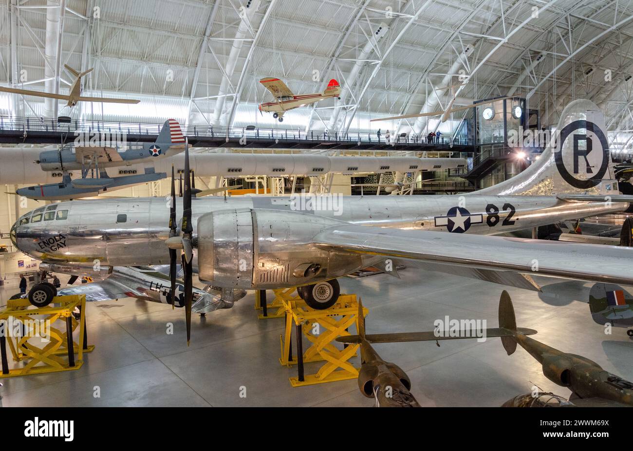 Steven F. Udvar-Hazy Center, is the Smithsonian National Air and Space Museum, in Fairfax County ...