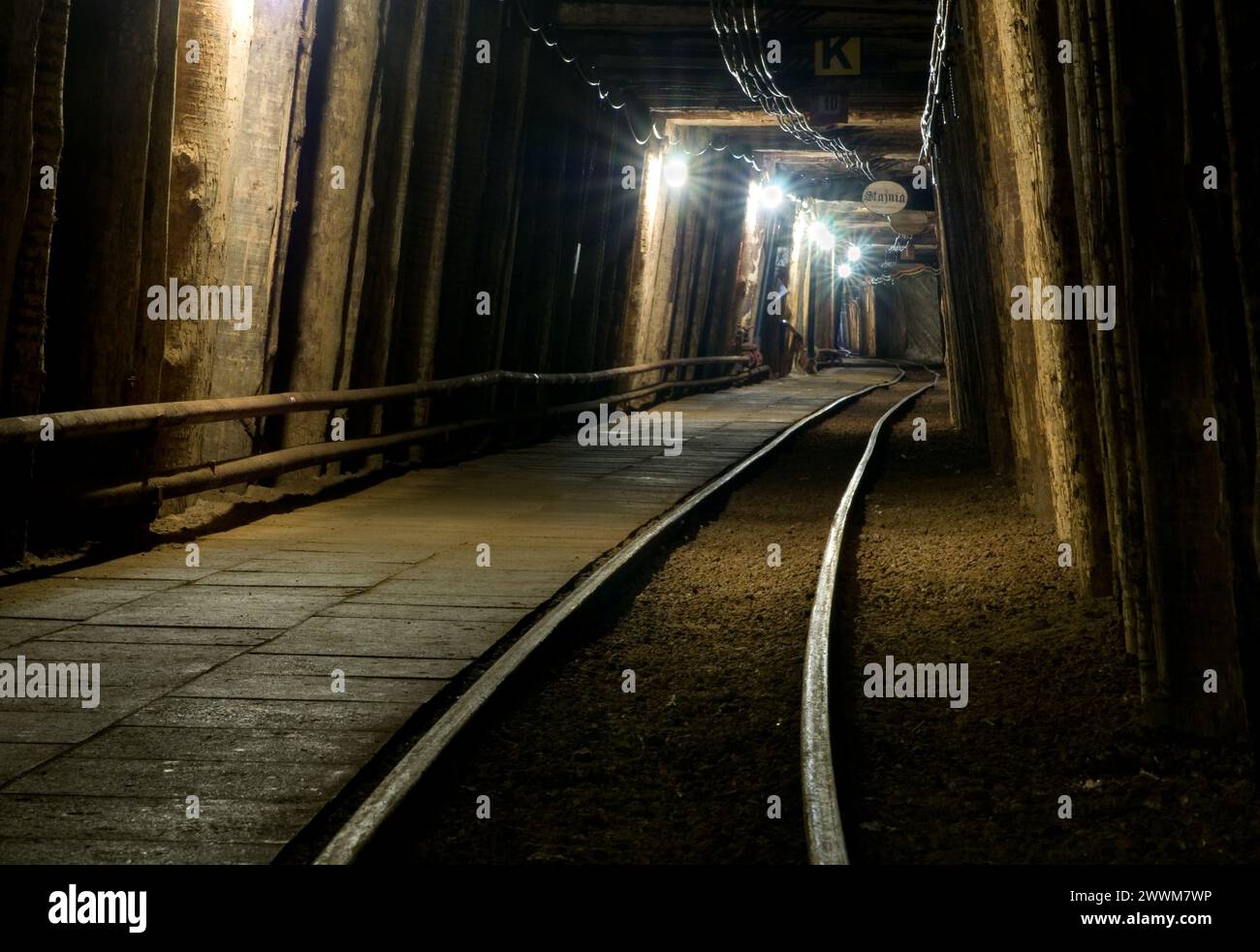 Bochnia Salt Mine, Bochnia, Poland Stock Photo - Alamy