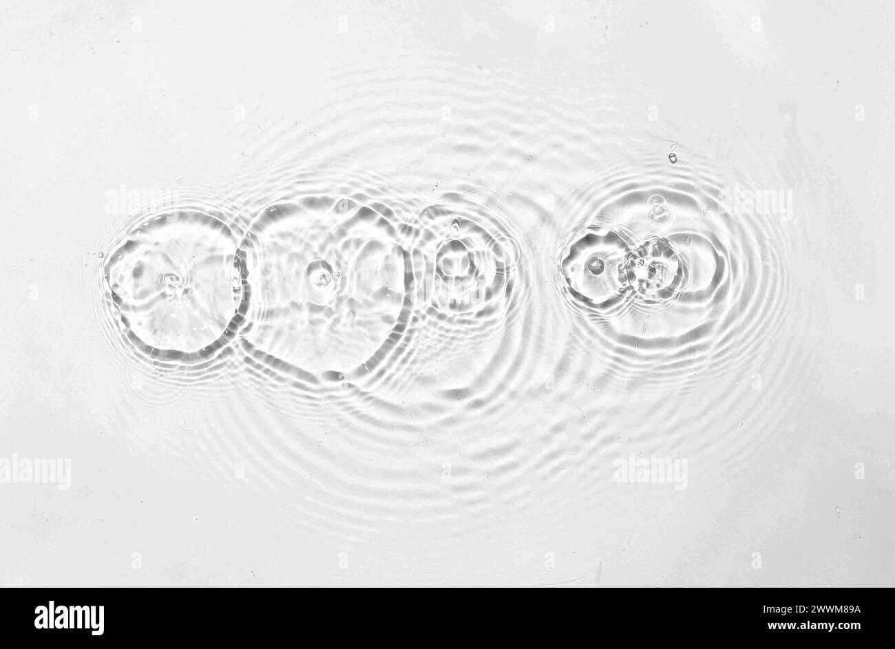 Abstract water, cosmetic background with rings, water surface. Spa ...