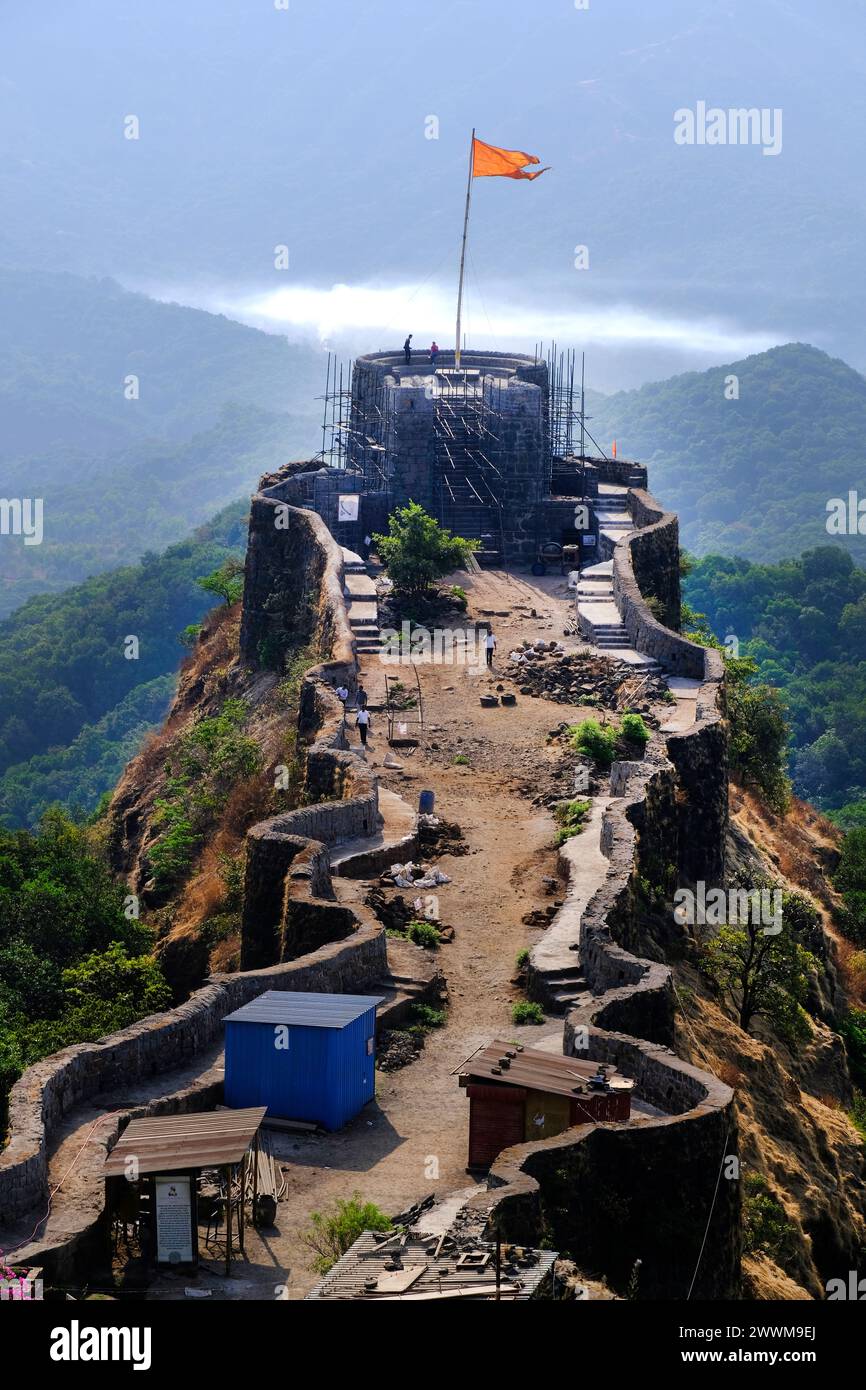 24 March 2024, Pratapgad: Historic Maratha fort, one of the Most ...