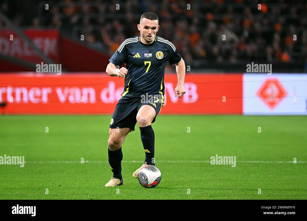 Football, international match, friendly match for Euro 2024, Amsterdam ...