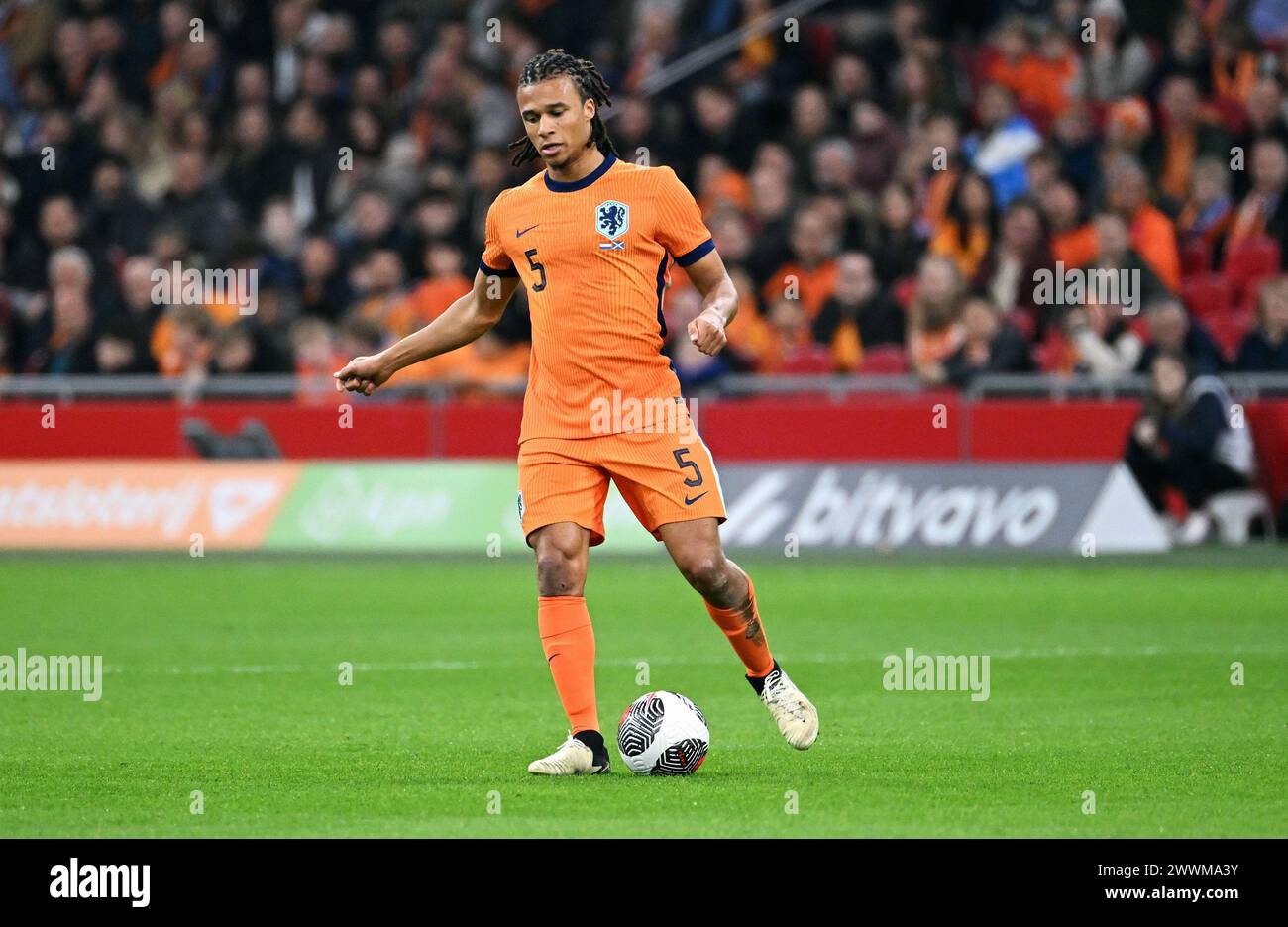 Football, international match, friendly match for Euro 2024, Amsterdam ...