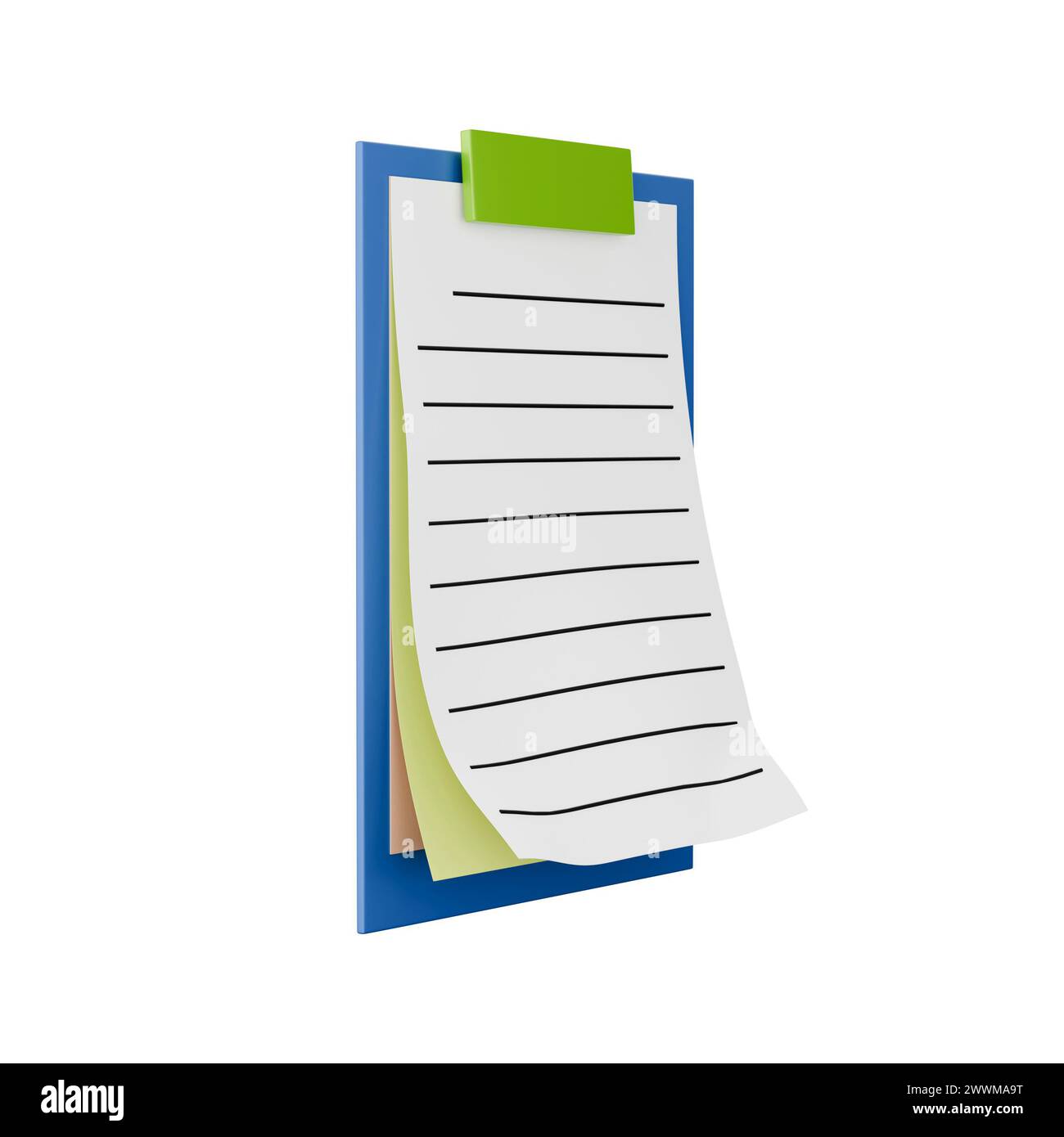 Checklist cartoon Cut Out Stock Images & Pictures - Alamy