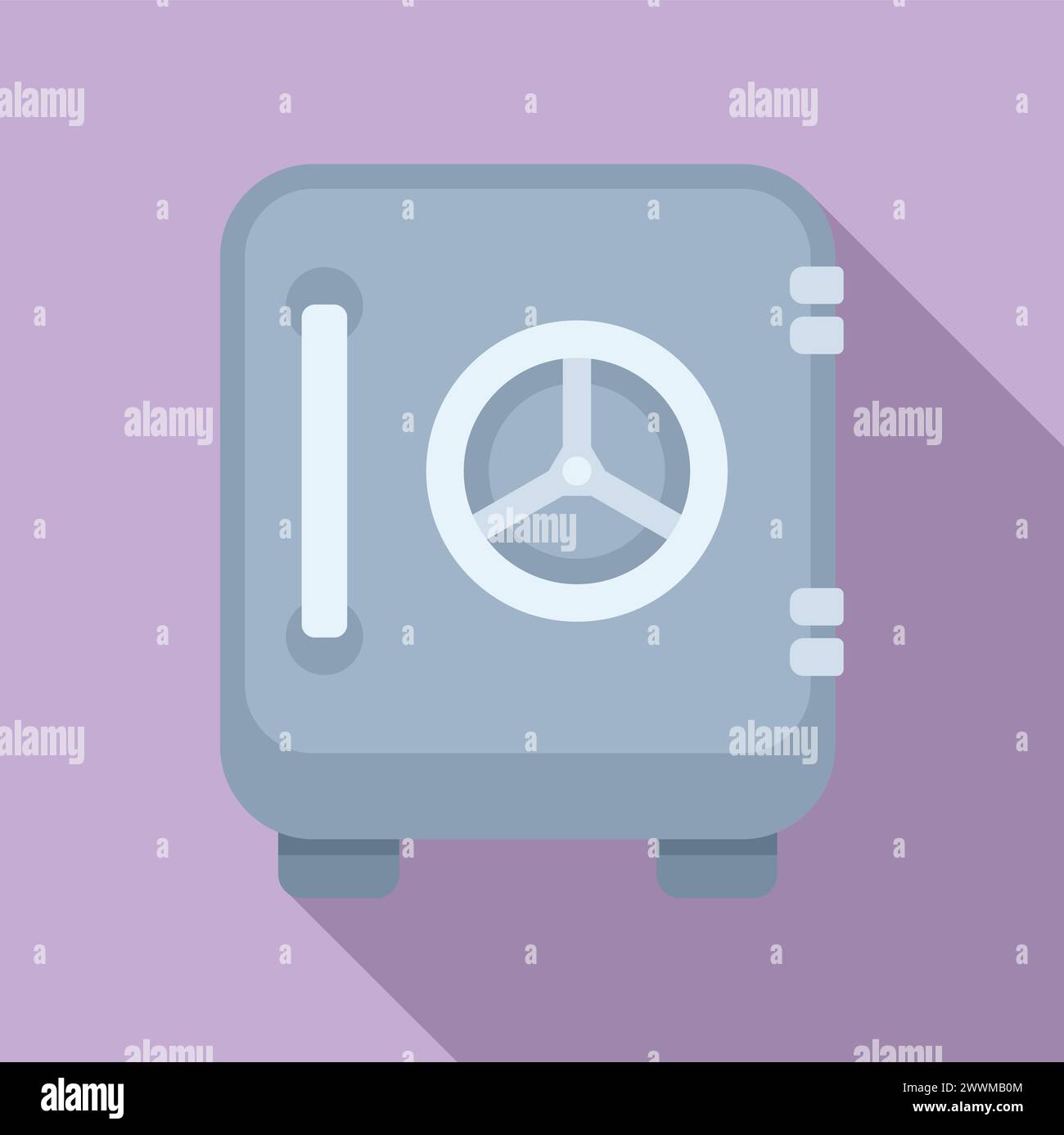 Fixed to the door Stock Vector Images - Alamy