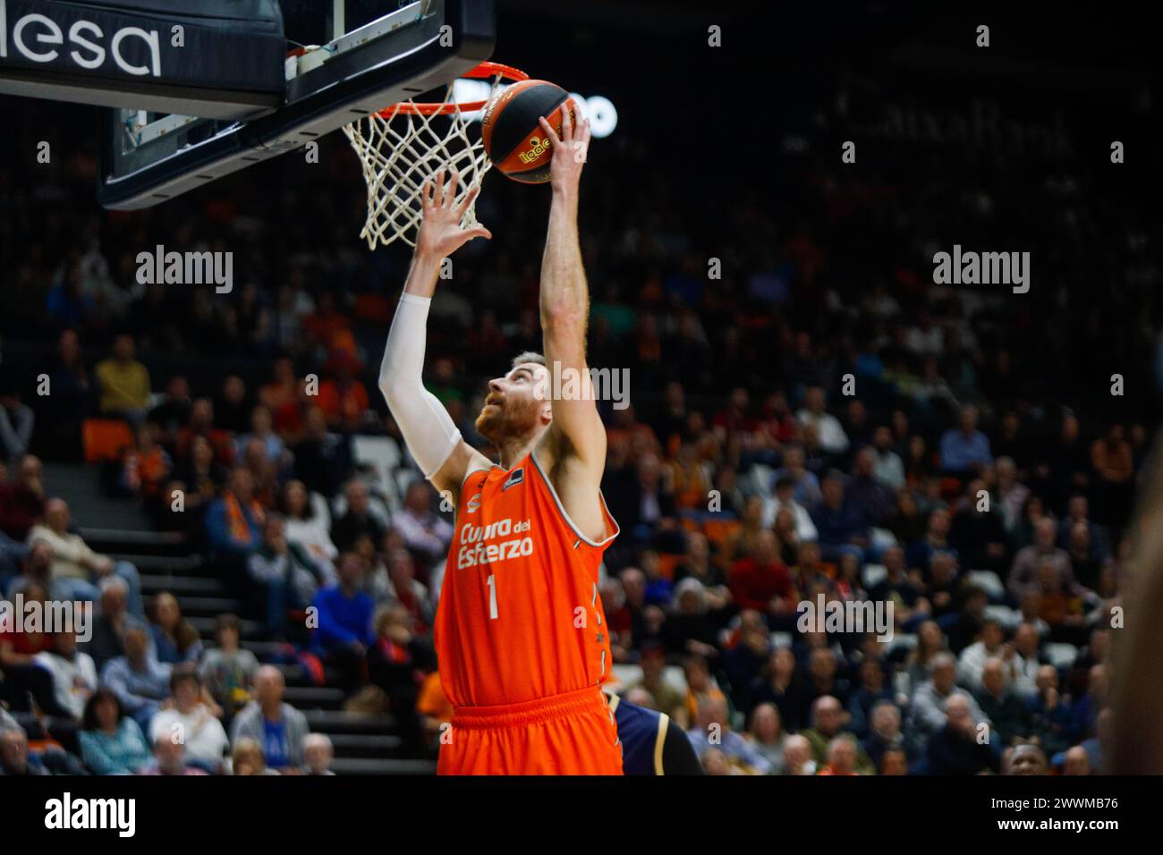 Victor Claver of Valencia Basket team Stock Photo - Alamy