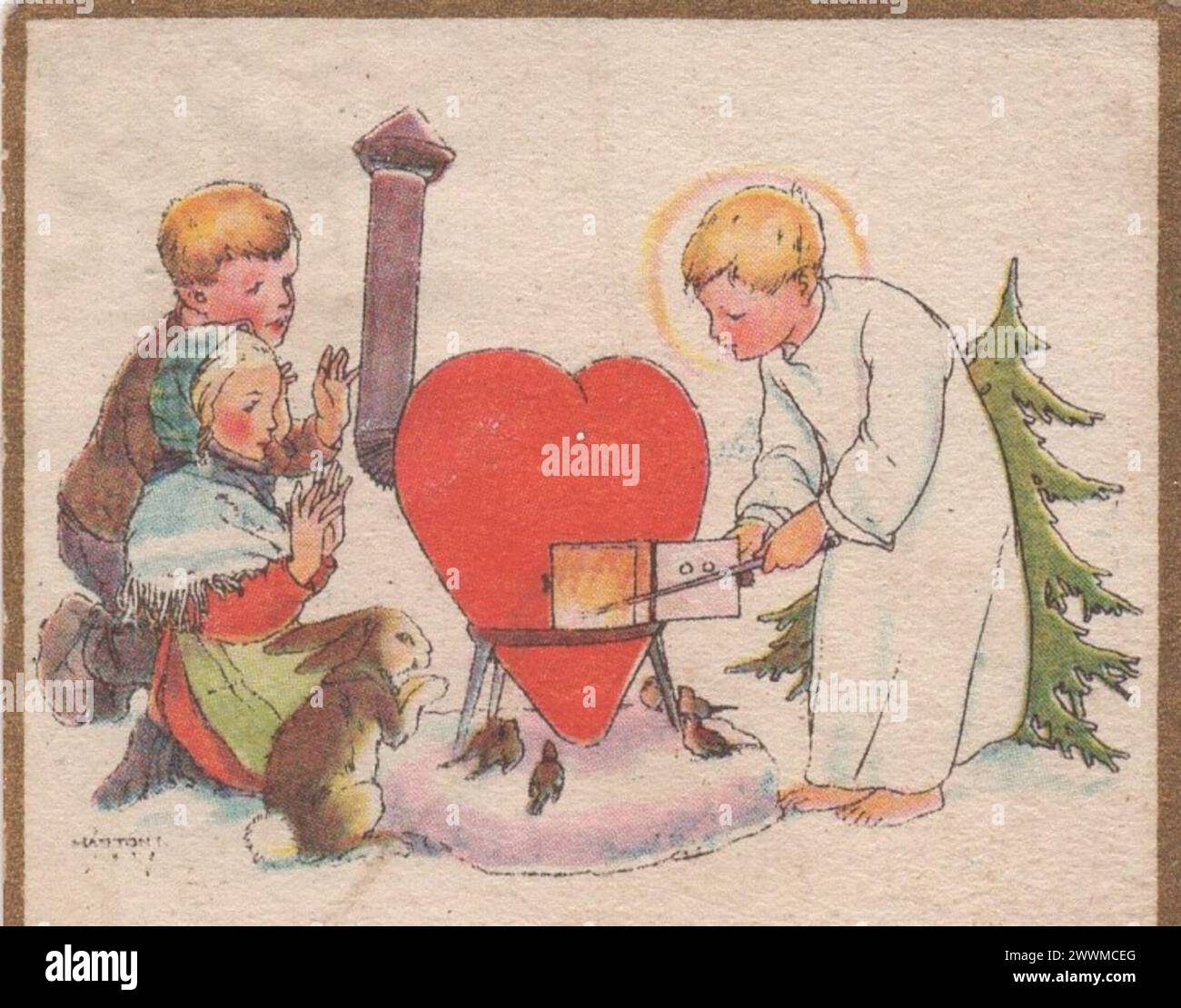 vintage holy card child Jesus 1900s Additional-Rights-Clearences-Not ...