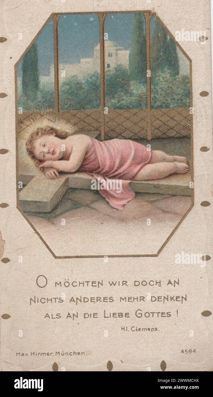 vintage holy card child Jesus 1900s Additional-Rights-Clearences-Not ...