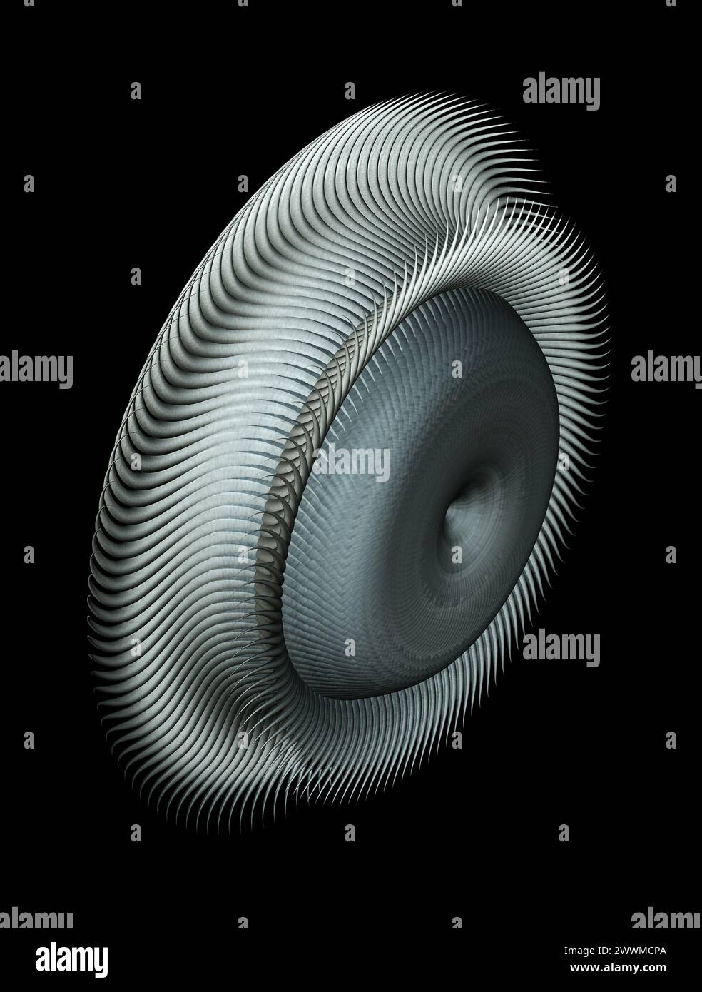 Detailed turbine blade pattern in metallic gray Stock Photo - Alamy