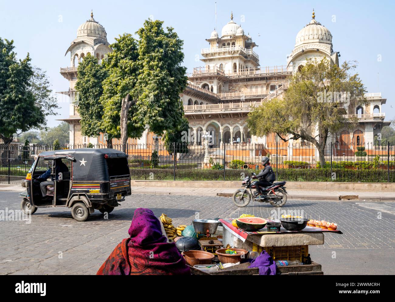 Indien, Jaipur, Albert Hall Museum Stock Photo - Alamy