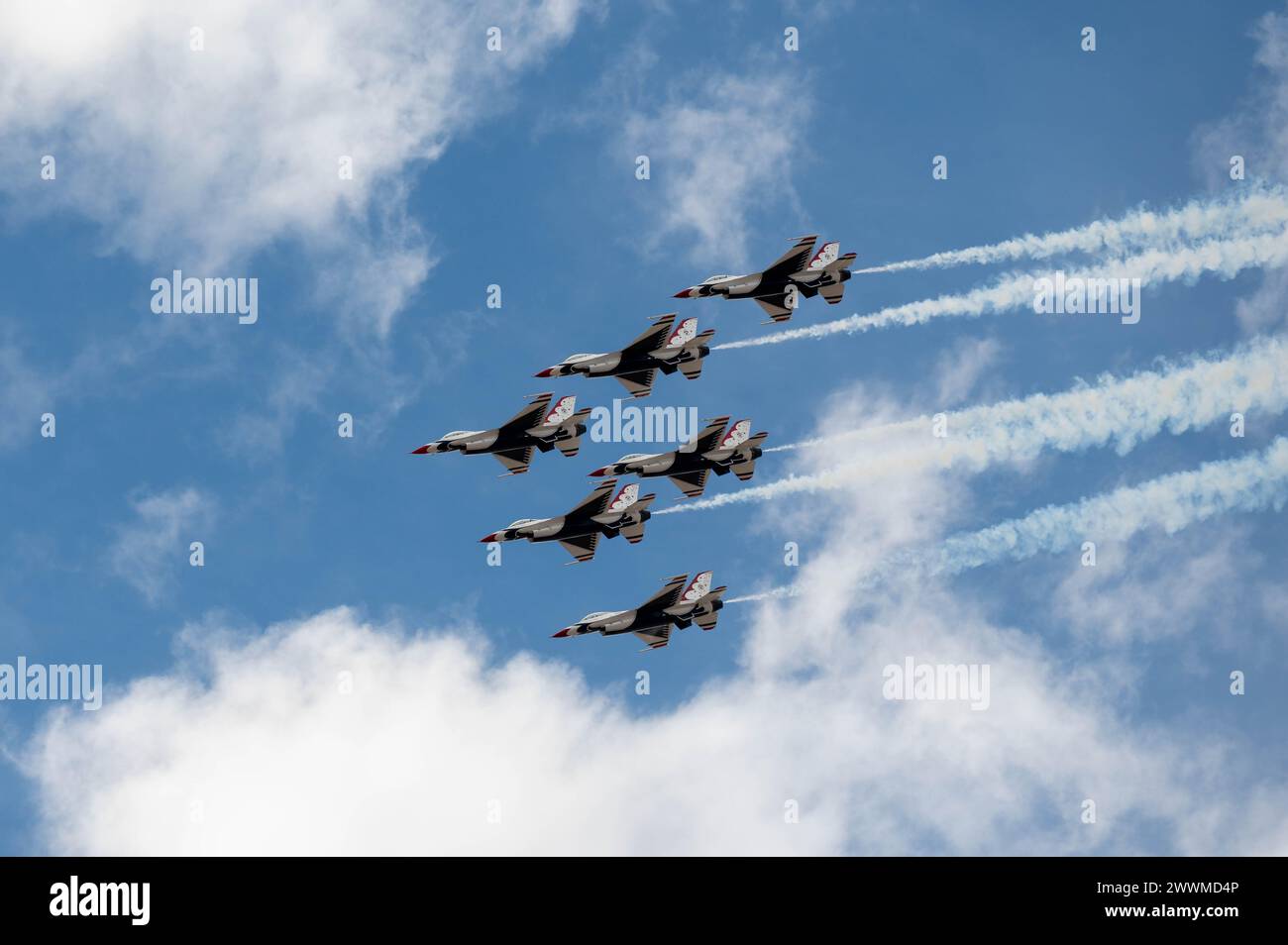 U.S. Air Force F-16 Fighting Falcons, assigned to the U.S. Air Force ...