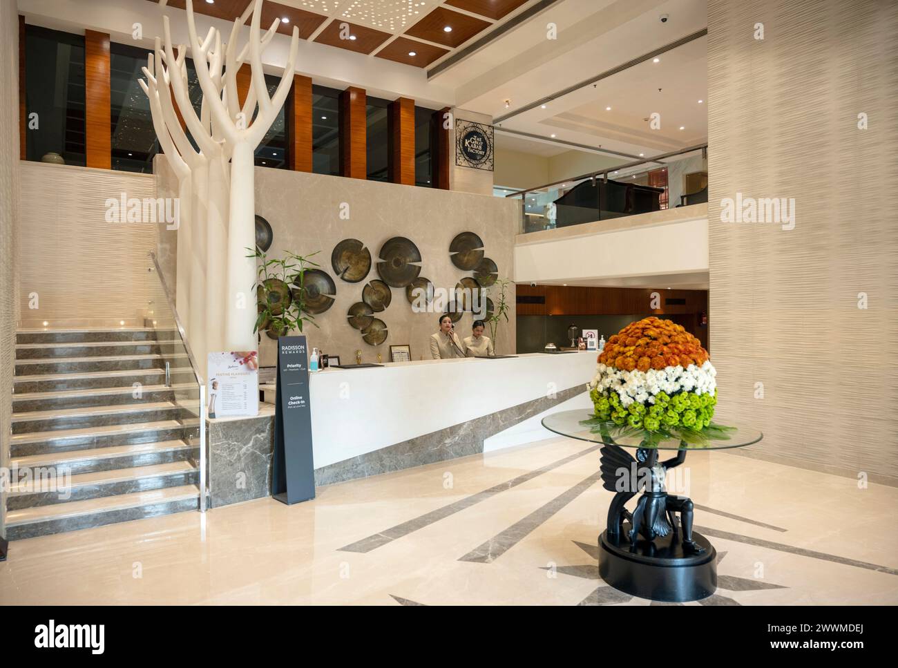 Indien, Jaipur, Hotel Radisson City Center Stock Photo - Alamy