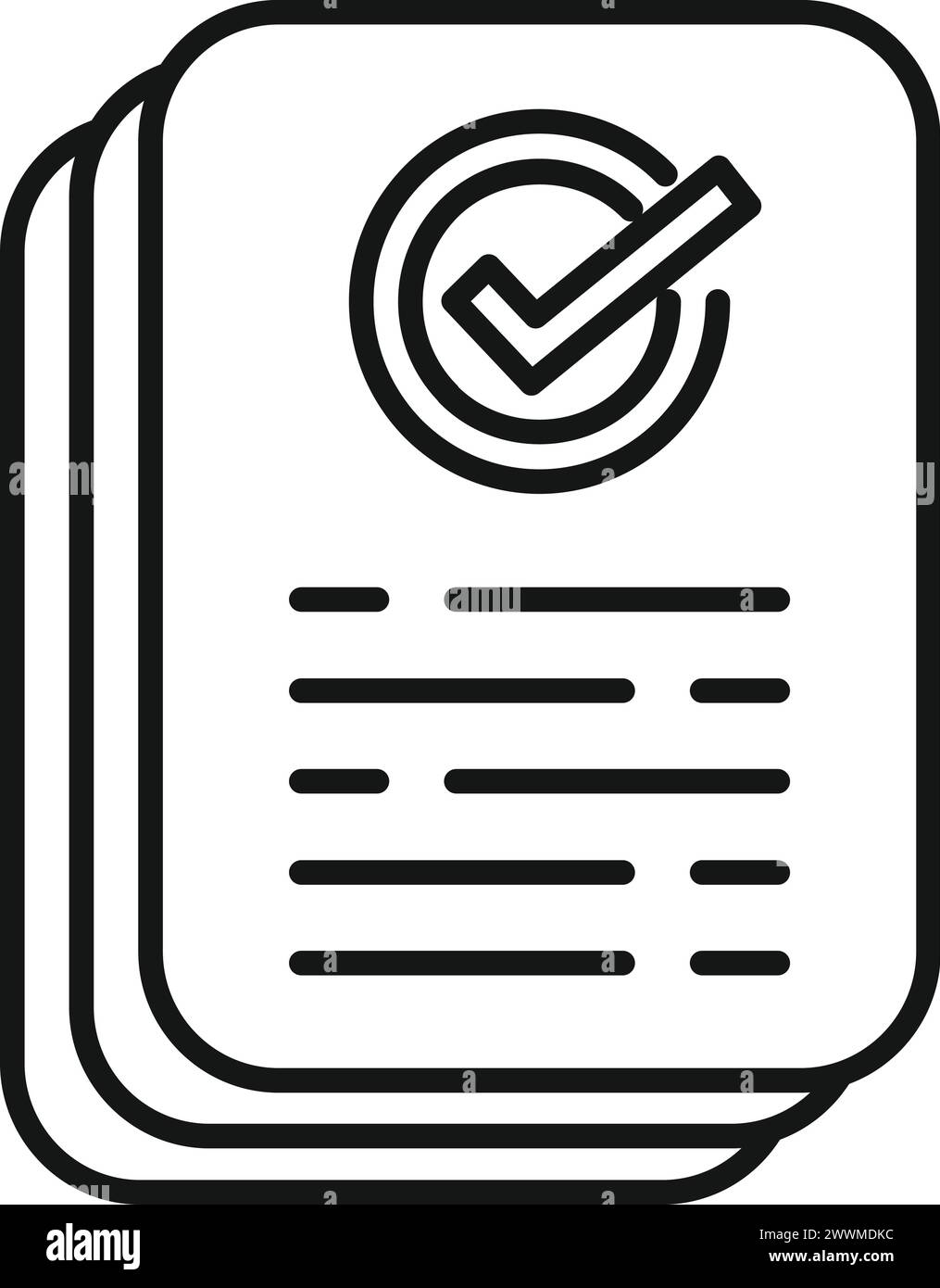 Business decision documentation Cut Out Stock Images & Pictures - Alamy