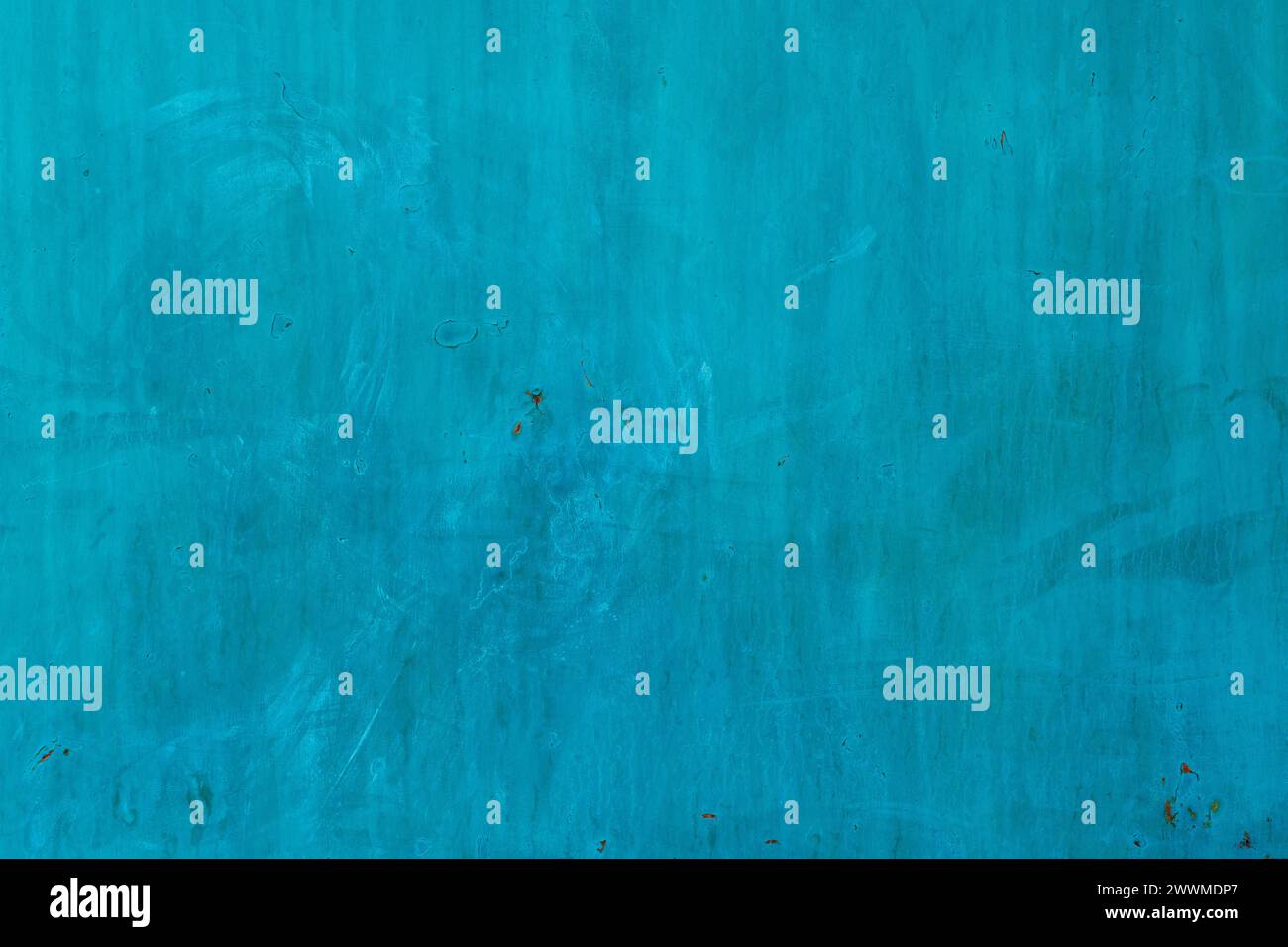 rough turquoise flat sheet metal surface - full-frame background and ...