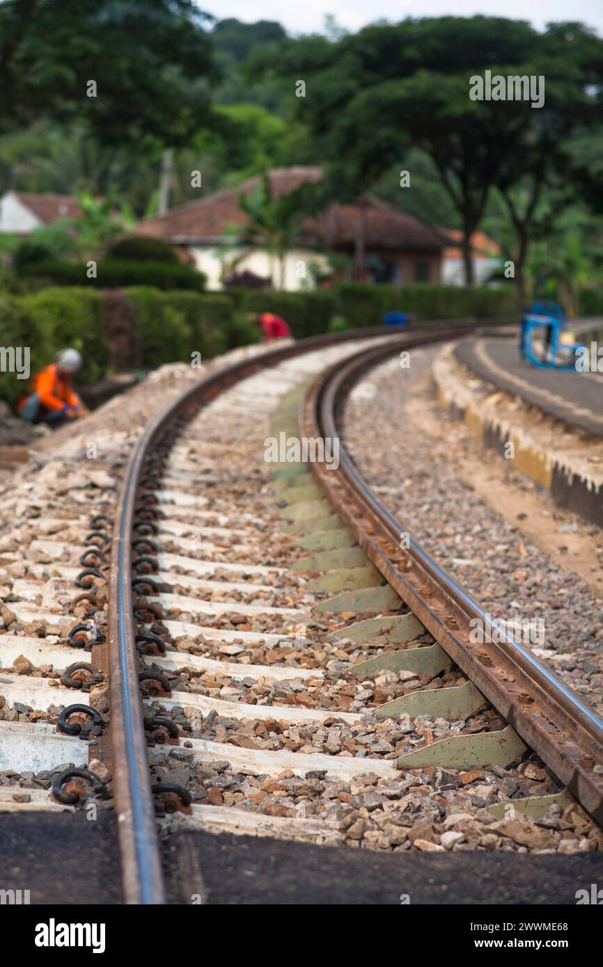 Commuter train path hi-res stock photography and images - Alamy