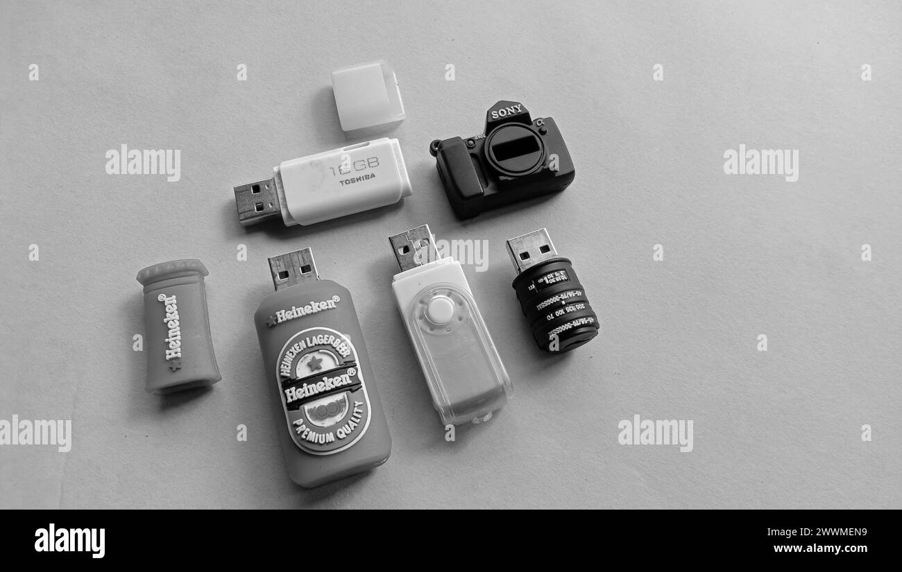 Wadaslintang, 24 February 2021, Photo memory card, mouse, flash disk ...