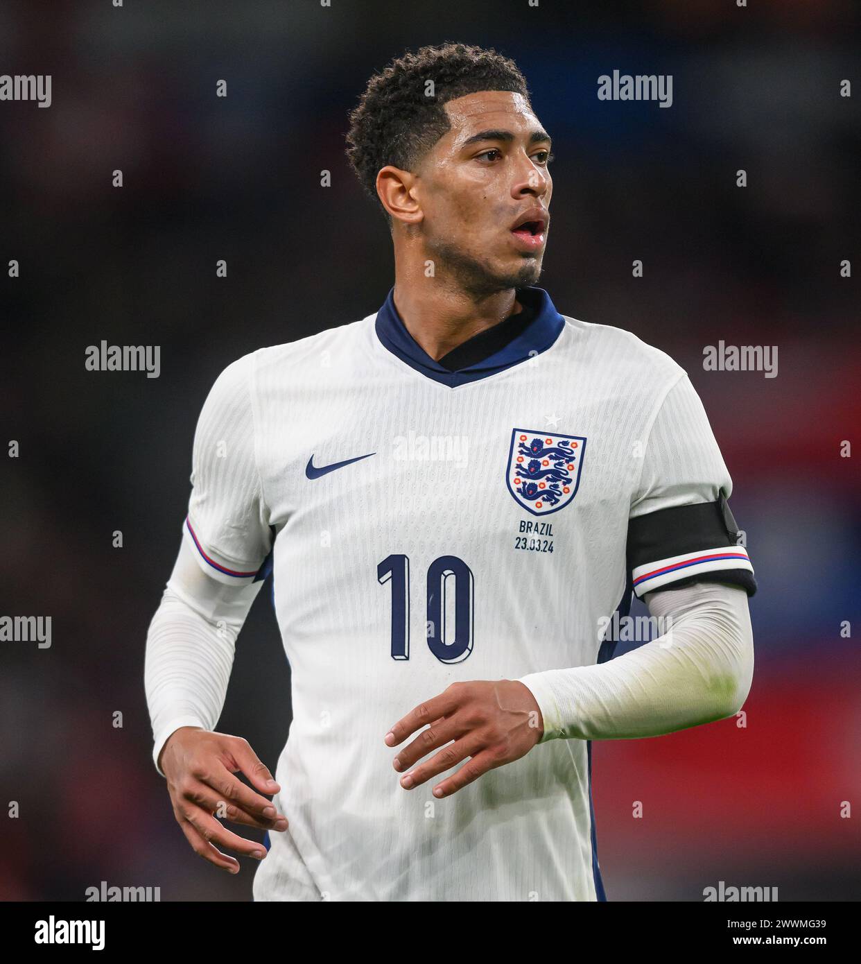 London, UK. 23rd Mar, 2024. England v Brazil - International Friendly ...