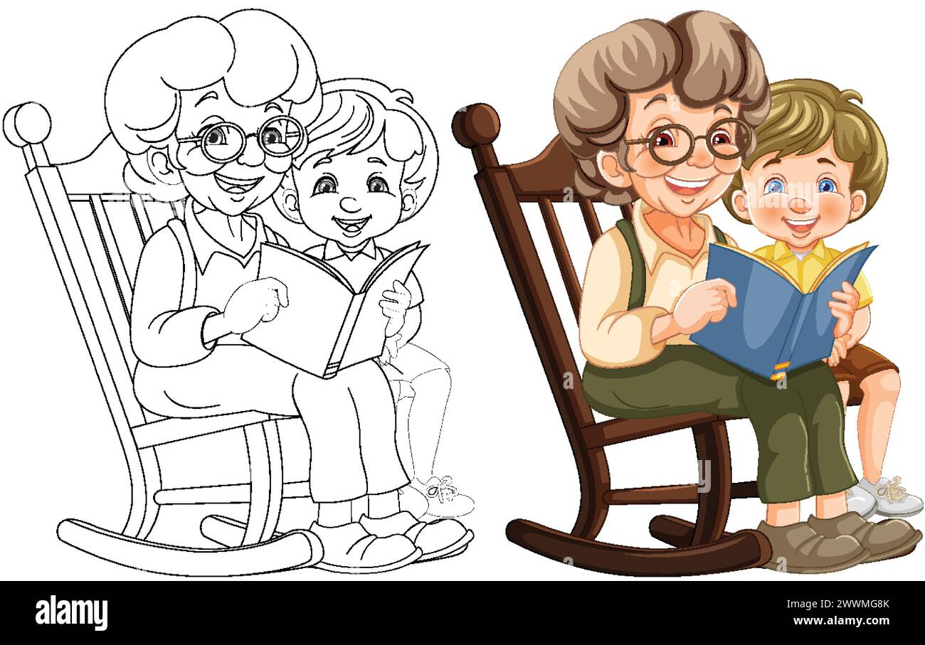 Nurturing bond grandmother sharing hi-res stock photography and images ...