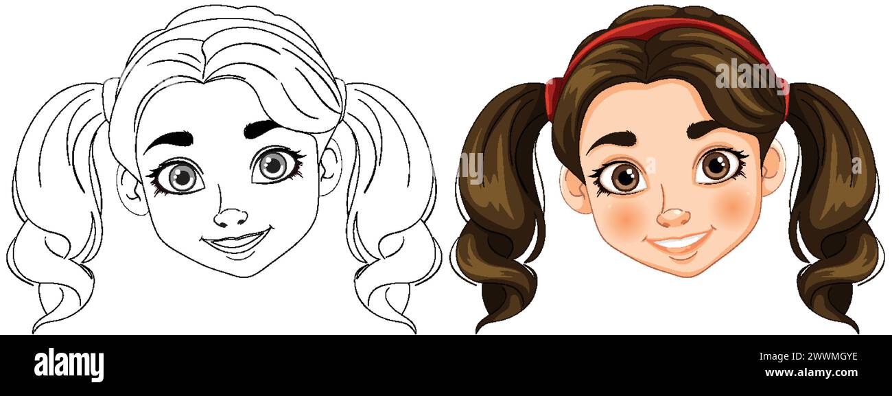 Facial transformation Cut Out Stock Images & Pictures - Alamy