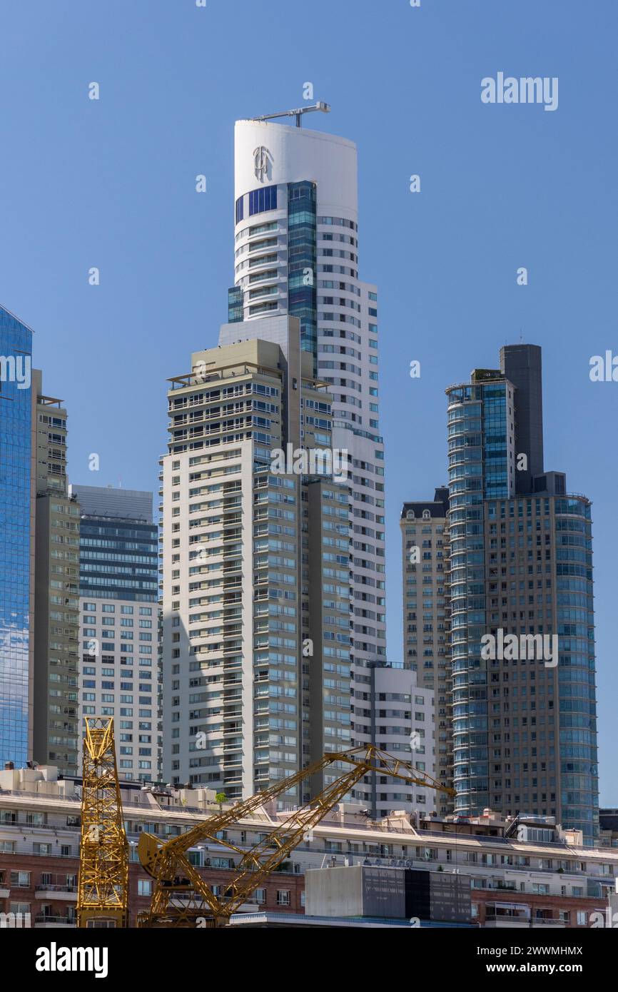 Modern skyrise buildings in Puerto Madero, Buenos Aires Stock Photo - Alamy