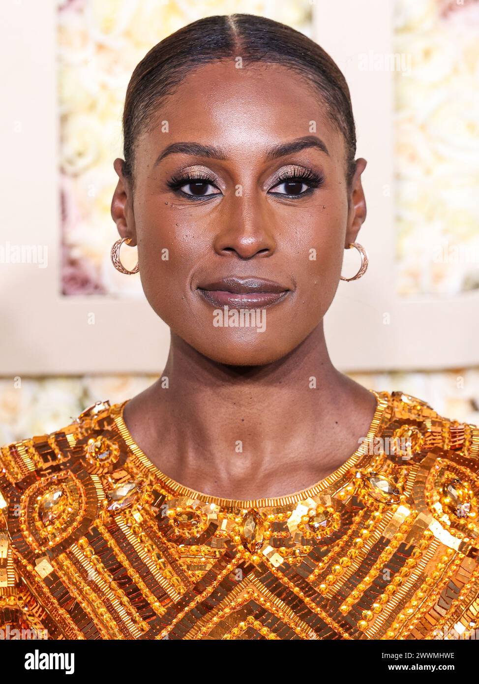 BEVERLY HILLS, LOS ANGELES, CALIFORNIA, USA - JANUARY 07: Issa Rae ...