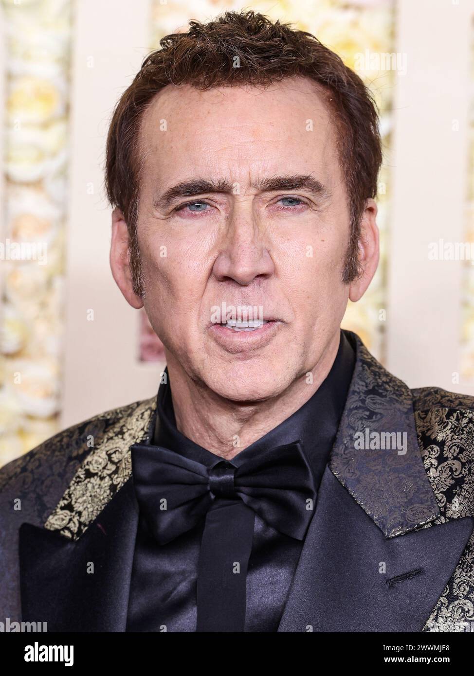 BEVERLY HILLS, LOS ANGELES, CALIFORNIA, USA - JANUARY 07: Nicolas Cage ...