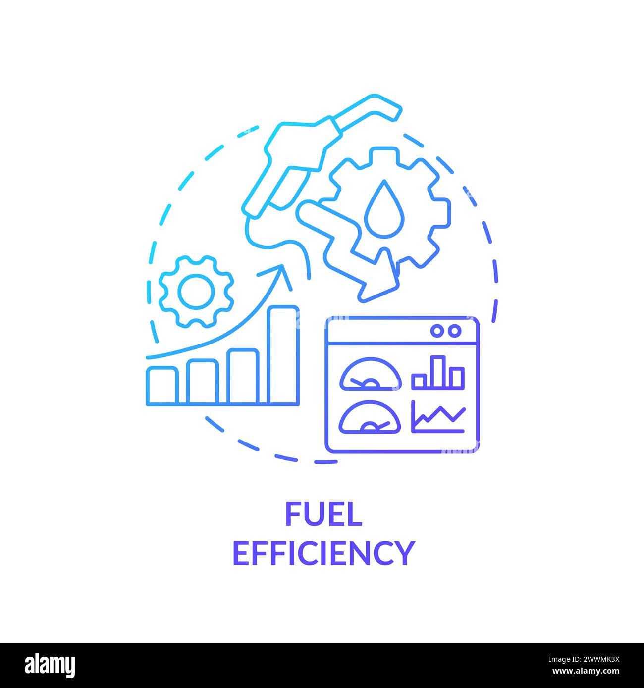 Fuel efficiency blue gradient concept icon Stock Vector Image & Art - Alamy Fuel efficiency blue gradient concept icon Stock Vector Image & Art - Alamy
