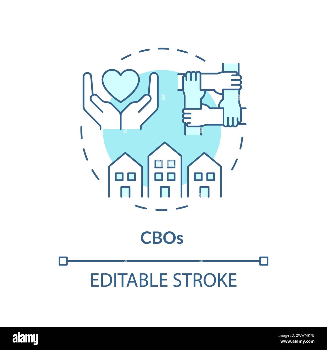 CBOs soft blue concept icon Stock Vector Image & Art - Alamy CBOs soft blue concept icon Stock Vector Image & Art - Alamy