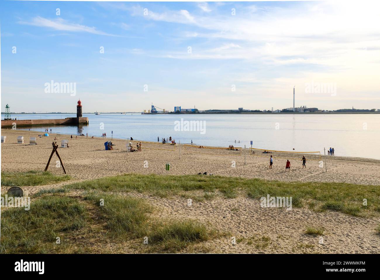 Weserstrandbad Bremerhaven Weser Strandbad Bremerhaven. Besucher ...